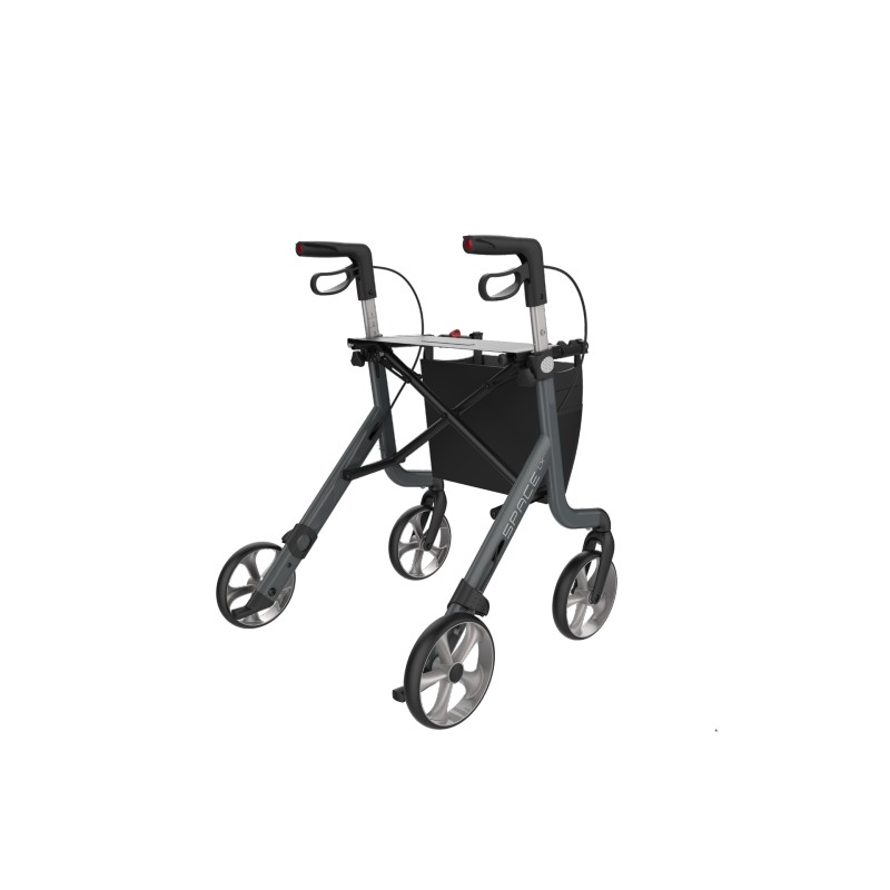Rehasense Space LX Rollator (Grey) - WalkingSticks.co.uk